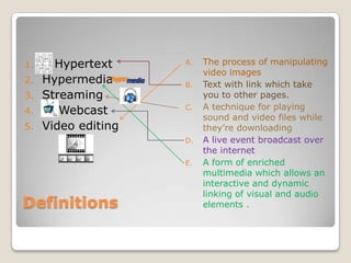 Multimedia Terms | PPSX