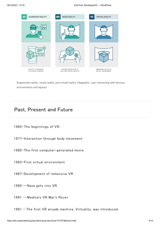 AR / VR -- Rise of Technology | PDF