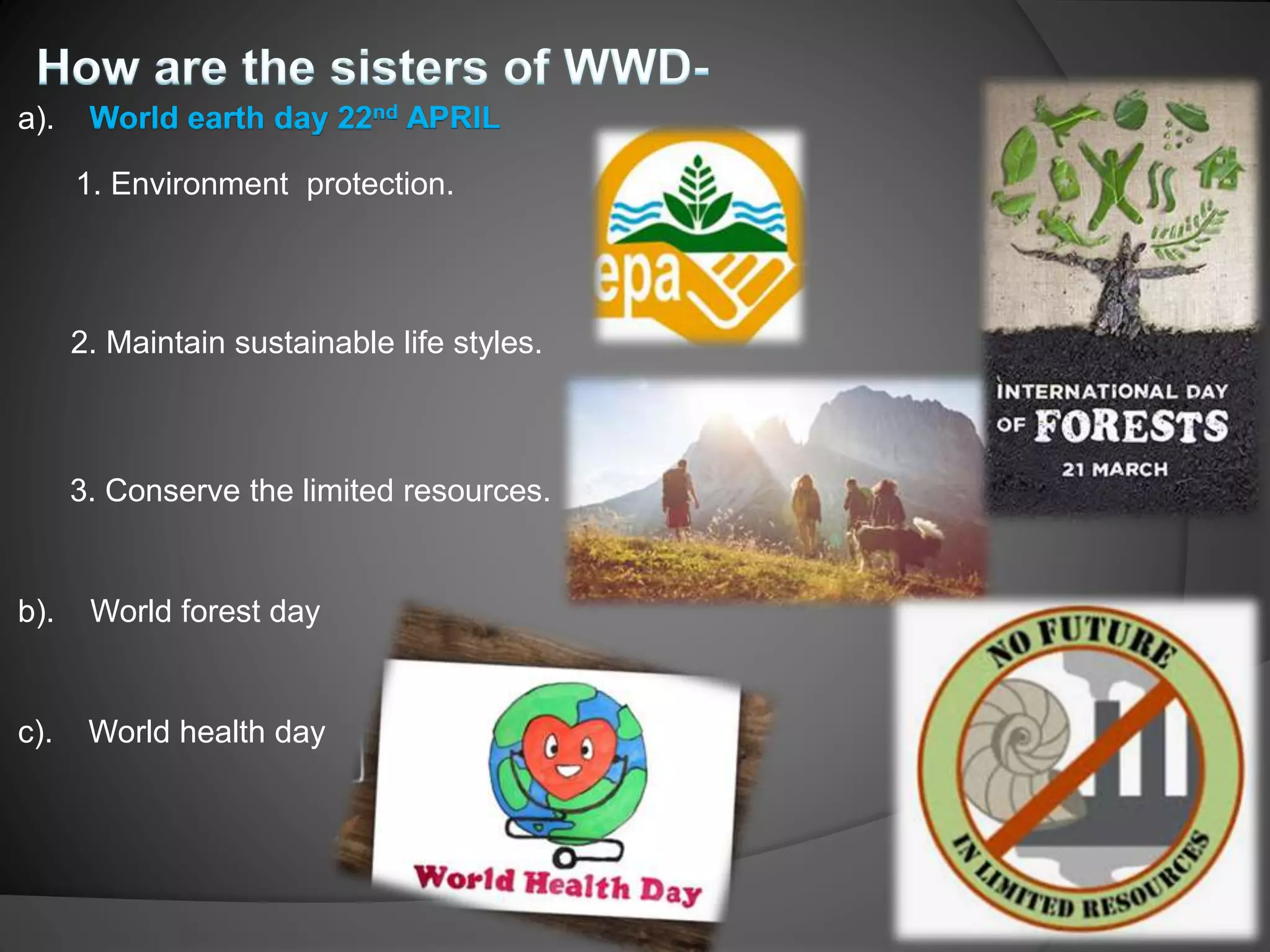 world earth day | PPTX