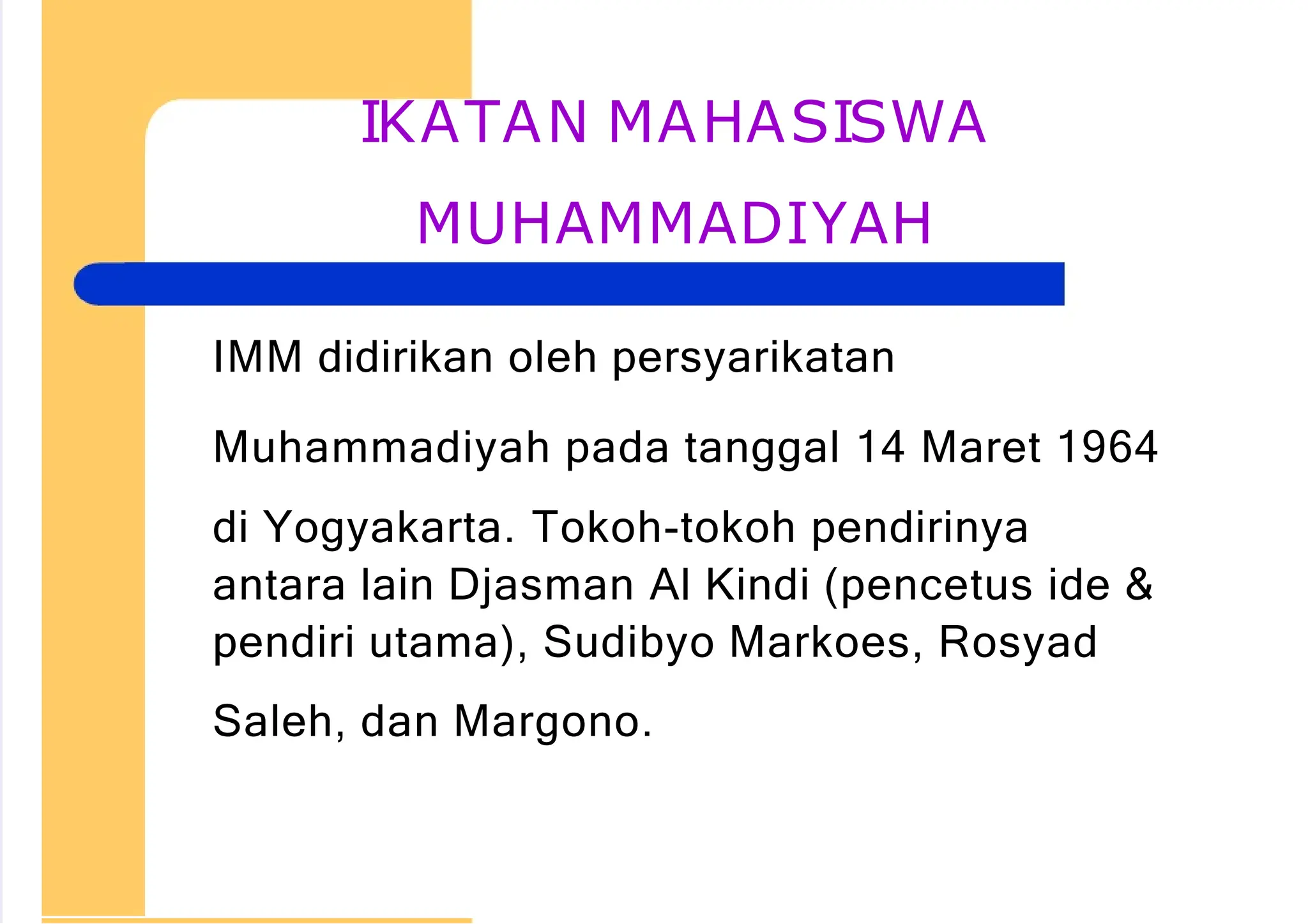 Power point _ Sejarah kelahiran IMM.pptx