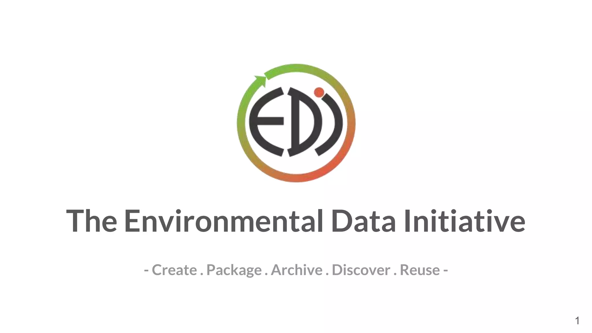 EDI Training Module 2: EDI Project | PPTX | Environmental Services ...