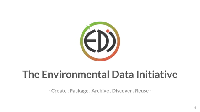 EDI Training Module 2: EDI Project | PPTX | Environmental Services ...