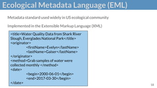 EDI Training Module 12: An Introduction to Metadata and Data ...