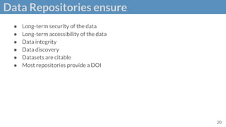 EDI Training Module 12: An Introduction to Metadata and Data Repositories | PPTX | Databases ...