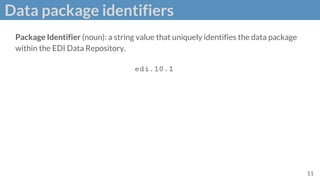 EDI Training Module 10: EDI Data Repository Overview | PPT
