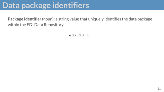 EDI Training Module 10: EDI Data Repository Overview | PPT