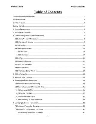 EDI Translation Quickstart Guide | PDF