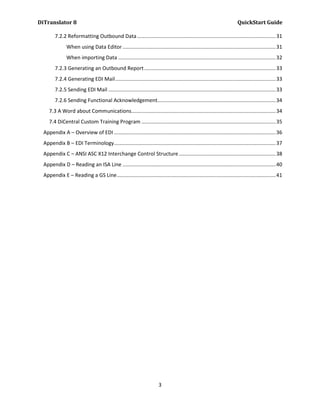 EDI Translation Quickstart Guide | PDF