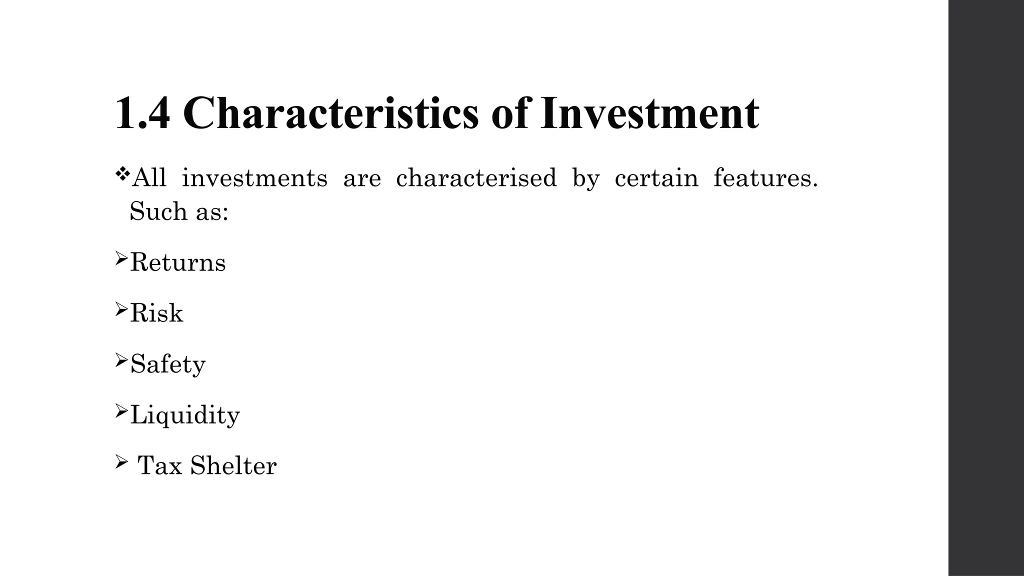 Editted CHAPTER ONE (2) about investment .pptx