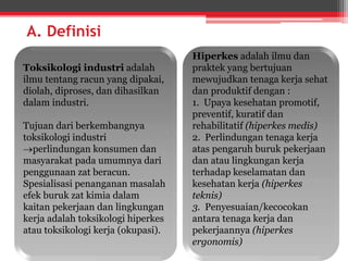 TOKSIKOLOGI HIPERKES | PPTX