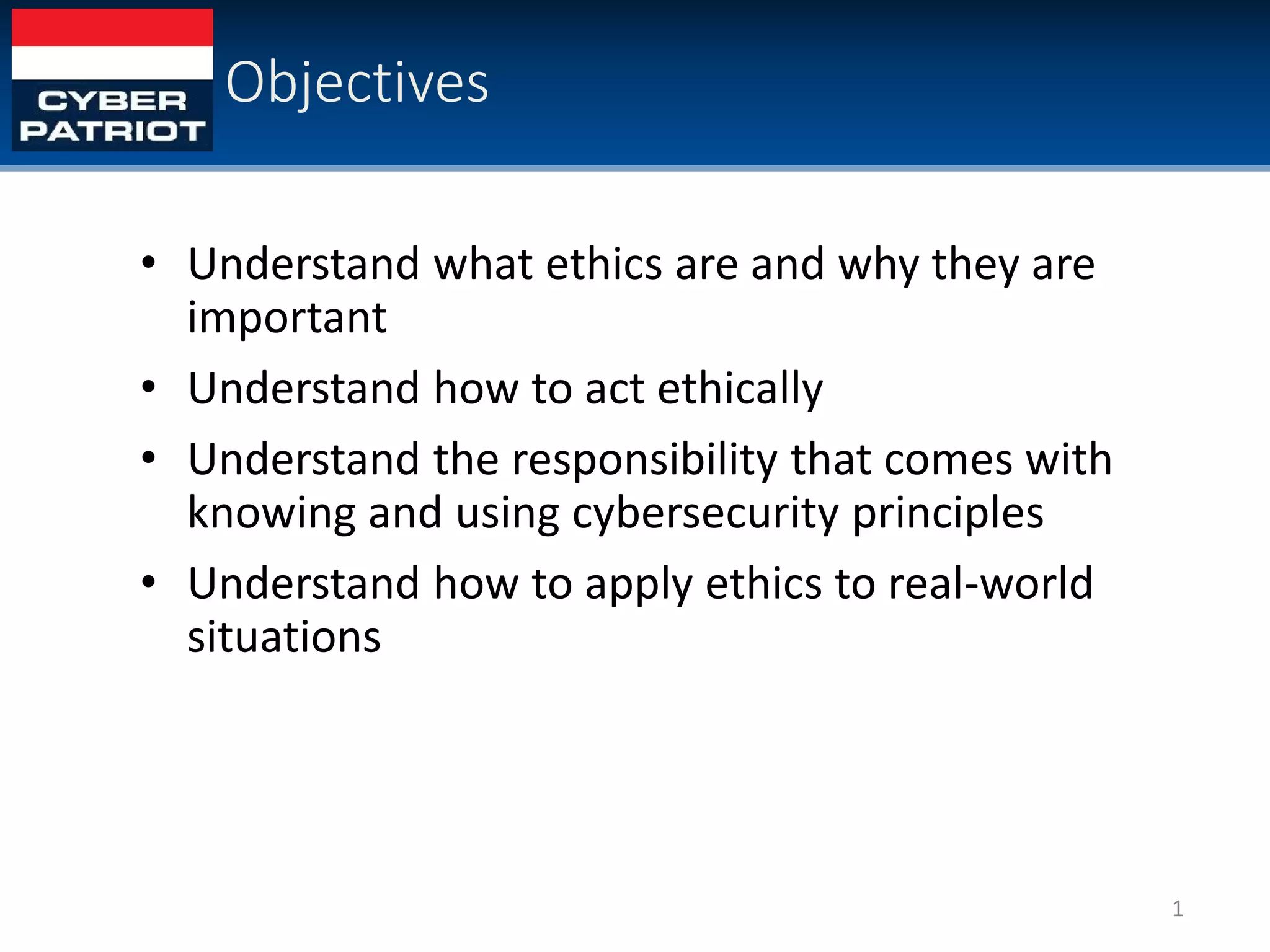 Cyber Ethics | PDF