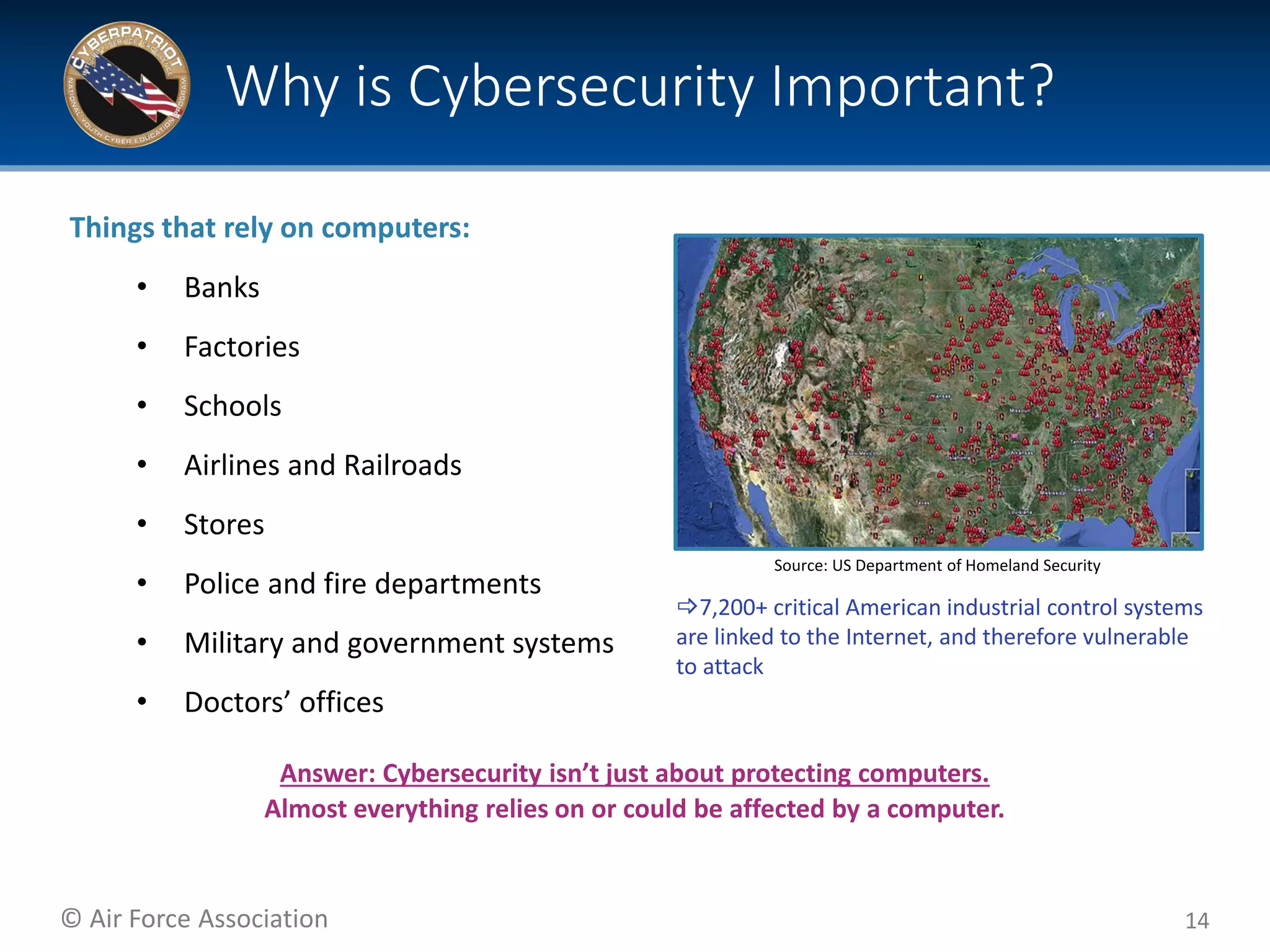 introduction to cyber patriot and cyber security | PDF