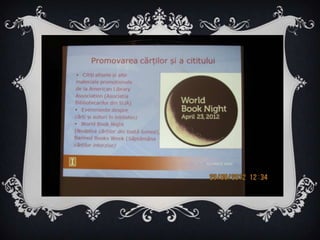 Edituri si biblioteci in SUA | PPTX