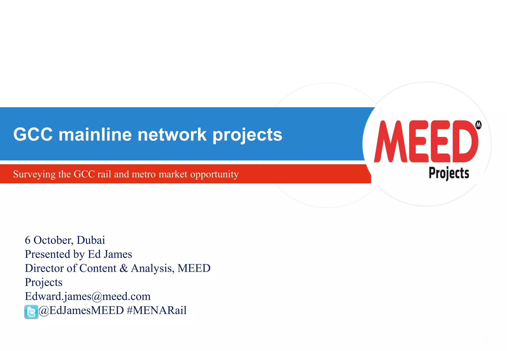meed projects - gcc mainline network projects | PDF