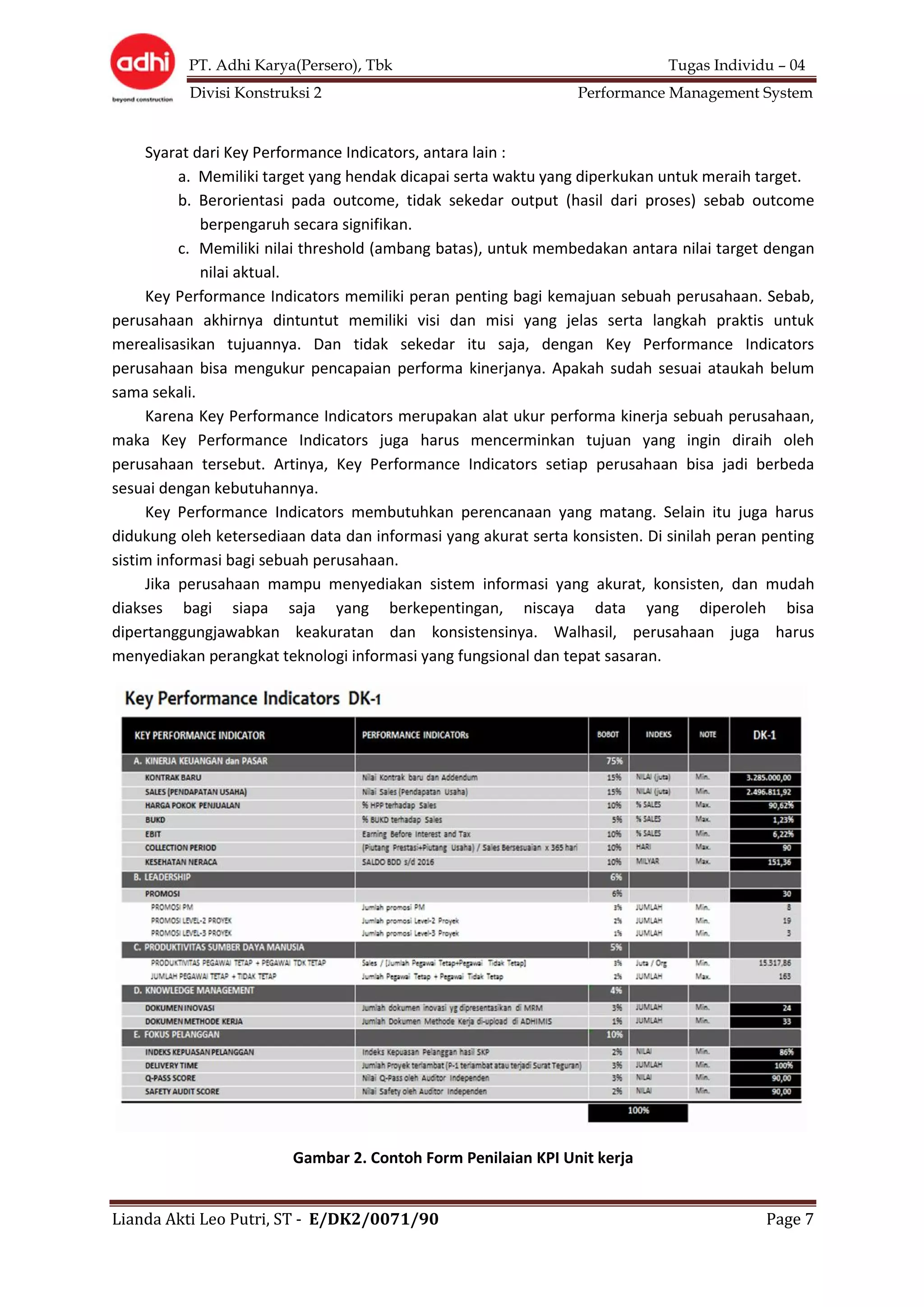 performance management index | PDF