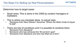 Getting Started with Sitecore Personalization by Ed Kapuscinski | PPTX