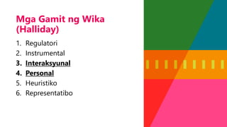 Filipino 11/12 KPWKP - Gamit ng Wika: Interaksyunal at Personal.pdf