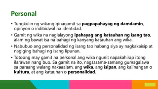 Filipino 11/12 KPWKP - Gamit ng Wika: Interaksyunal at Personal.pdf