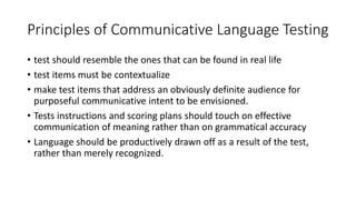 EDL241 oral presentations Communicative Approach | PPT