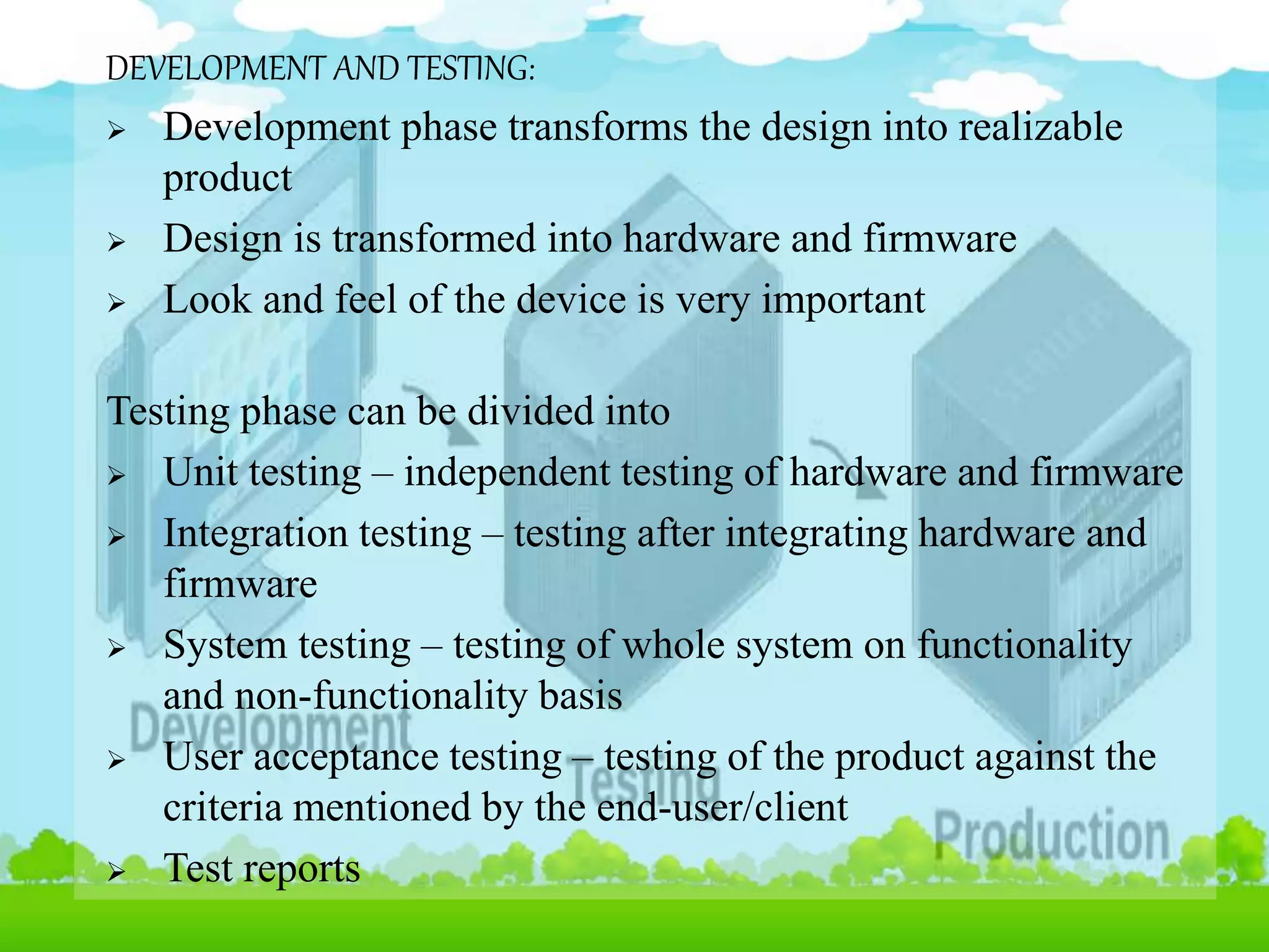 EDLC-EMBEDDED PRODUCT DEVELOPMENT LIFE CYCLE | PPTX