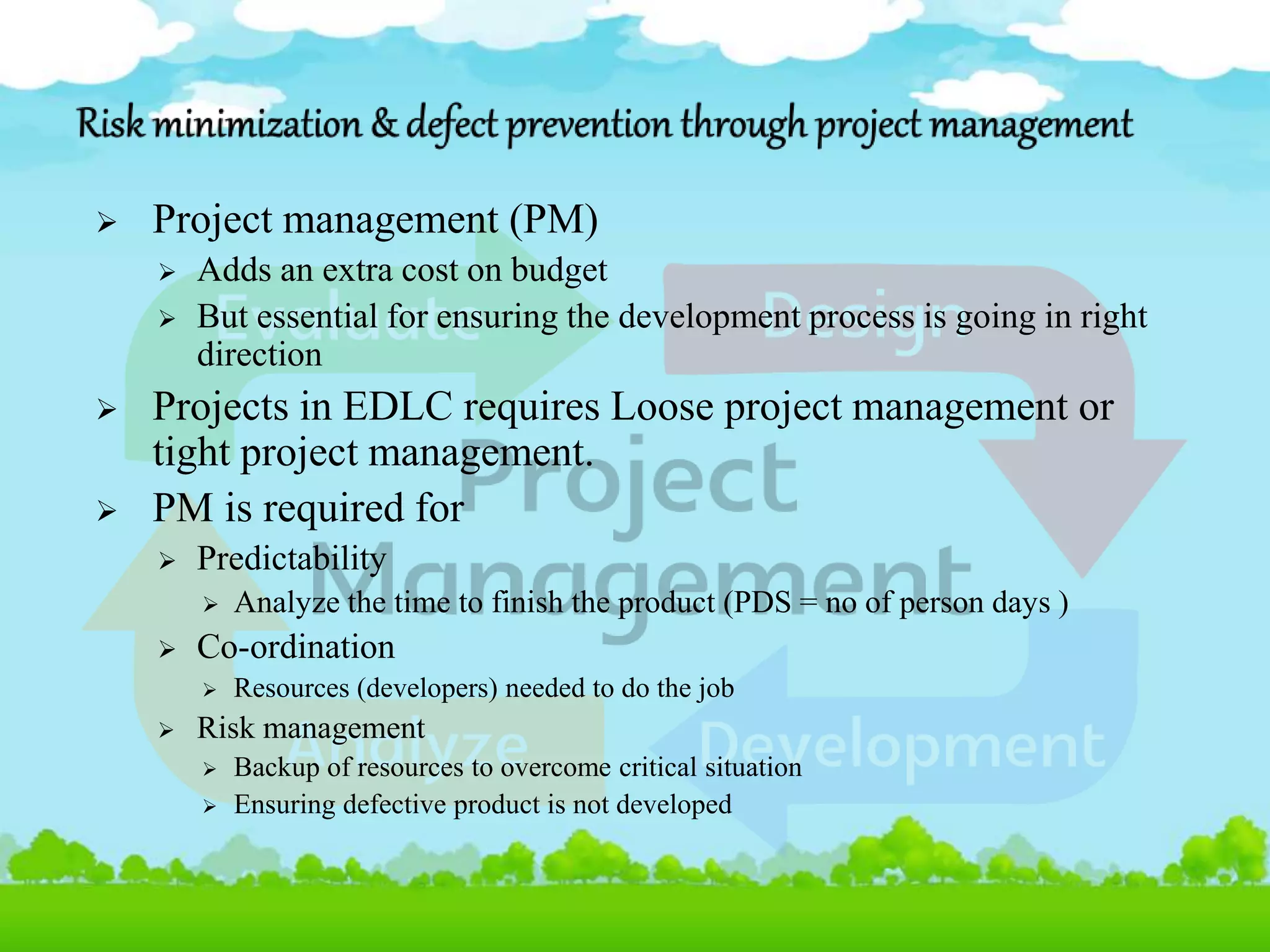 EDLC-EMBEDDED PRODUCT DEVELOPMENT LIFE CYCLE | PPTX