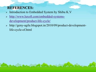 EDLC-EMBEDDED PRODUCT DEVELOPMENT LIFE CYCLE | PPTX