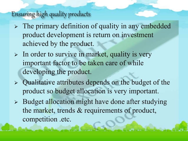 EDLC-EMBEDDED PRODUCT DEVELOPMENT LIFE CYCLE | PPTX EDLC-EMBEDDED PRODUCT DEVELOPMENT LIFE CYCLE | PPTX