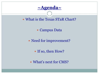Texas STaR Chart- explained | PPTX | Education