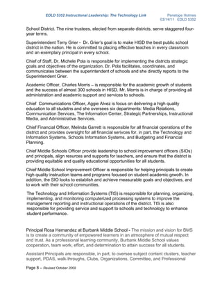 Edld 5352 week 4 assignment instructional leadership | PDF