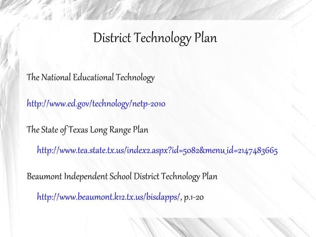 Edld 5362 week 5 technology plan | PPT | Free Download
