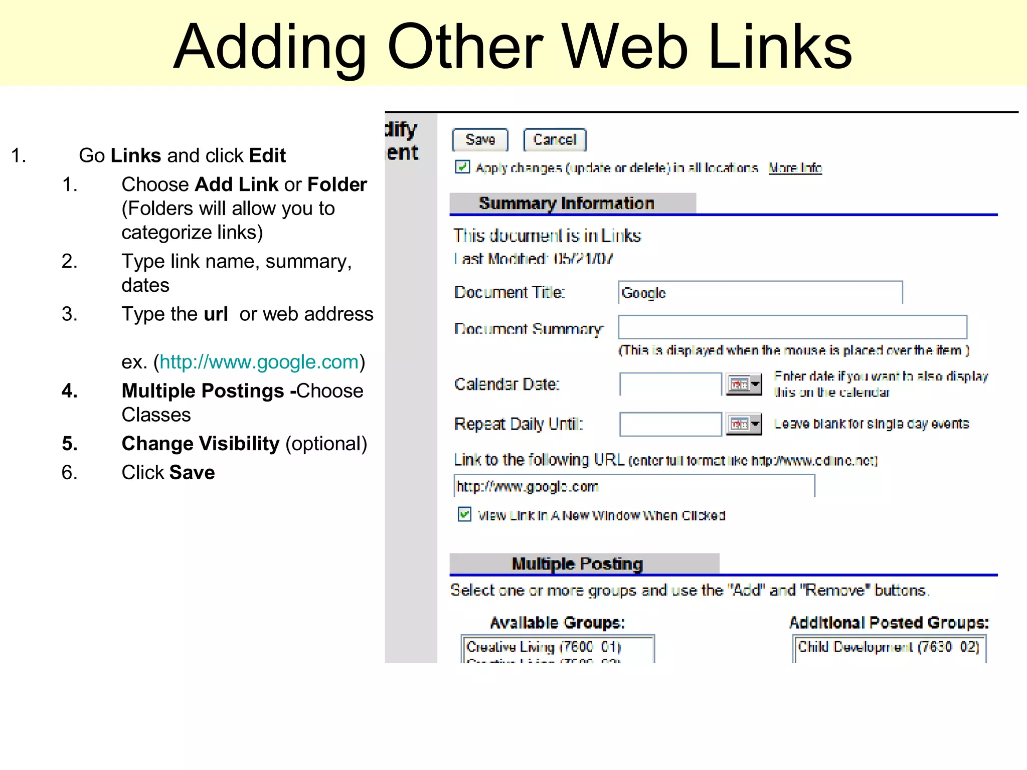 Edline Early Bird Training Doc | PPT
