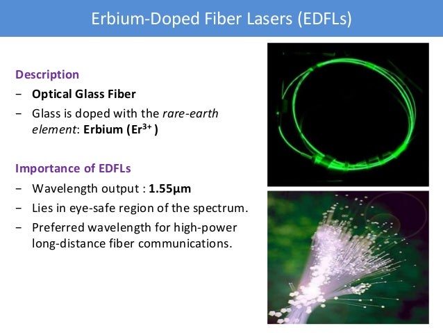 Erbium Doped Fiber Lasers