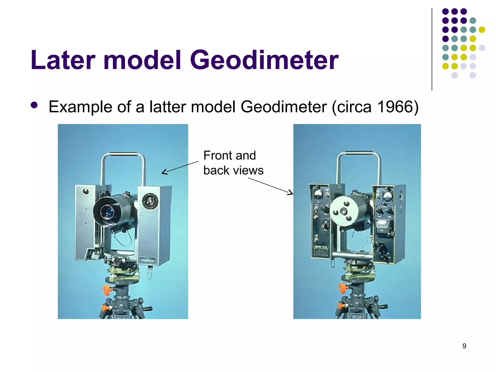 EDM ( Electronic distance meter) | PPT