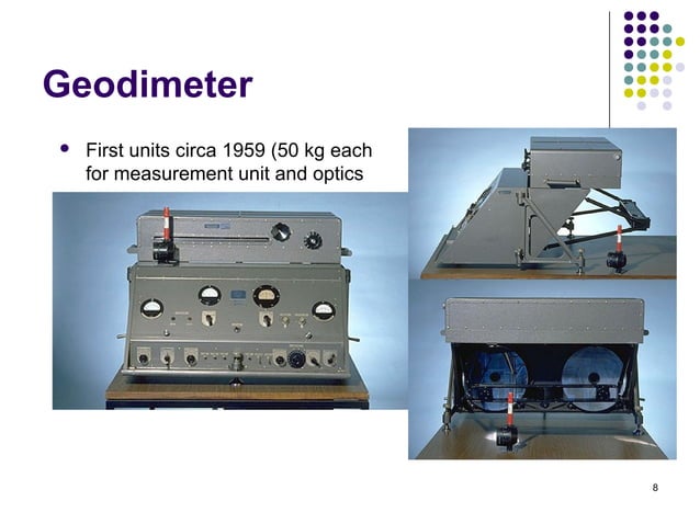 EDM ( Electronic distance meter) | PPT | Physics | Science
