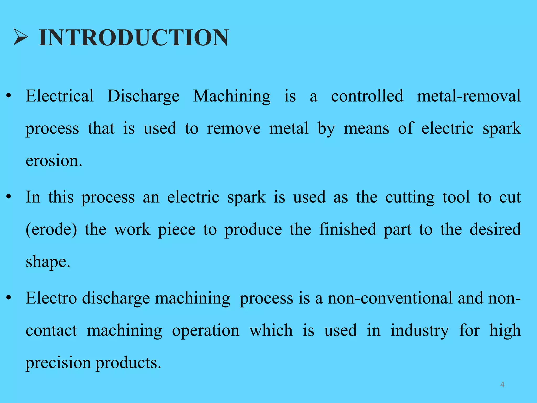 Electro discharge machining | PPT