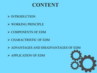 Electro discharge machining | PPT