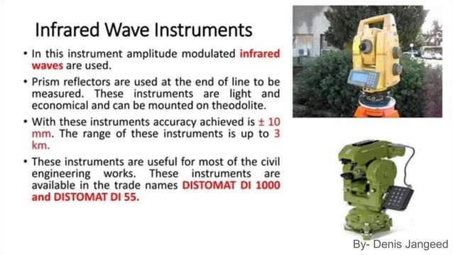 EDM-Electronic Distance Measurement by Denis Jangeed.pptx
