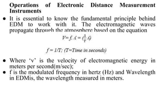 EDM-Electronic Distance Measurement by Denis Jangeed.pptx