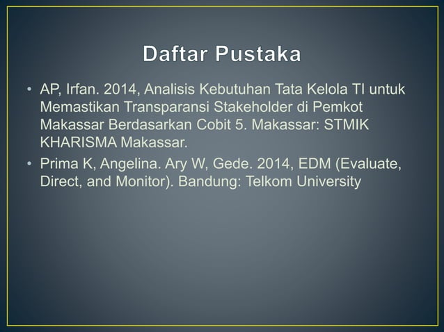 Edm05 ensuring stakeholder transparency | PPT