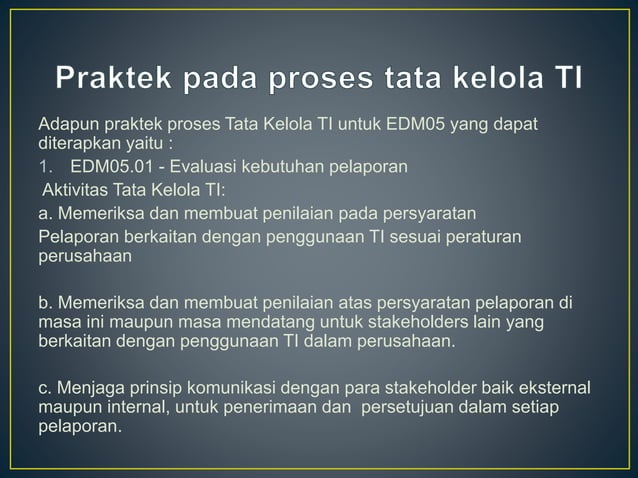 Edm05 ensuring stakeholder transparency | PPT