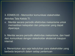 Edm05 ensuring stakeholder transparency | PPT