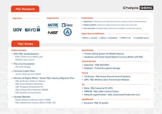 Chelpis - PQC related work and achievement | PDF