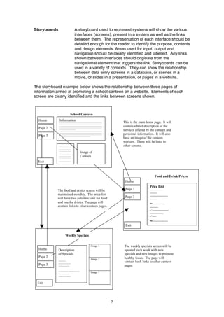 Information system and data modelling tools | DOC