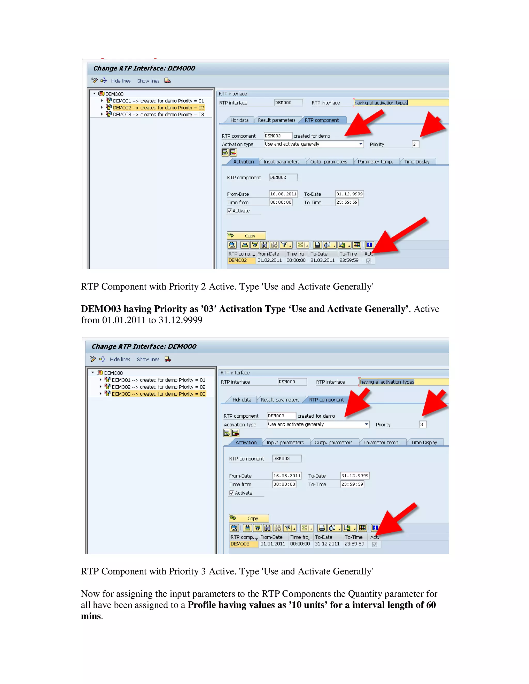EDM Activation of RTP Components II | PDF
