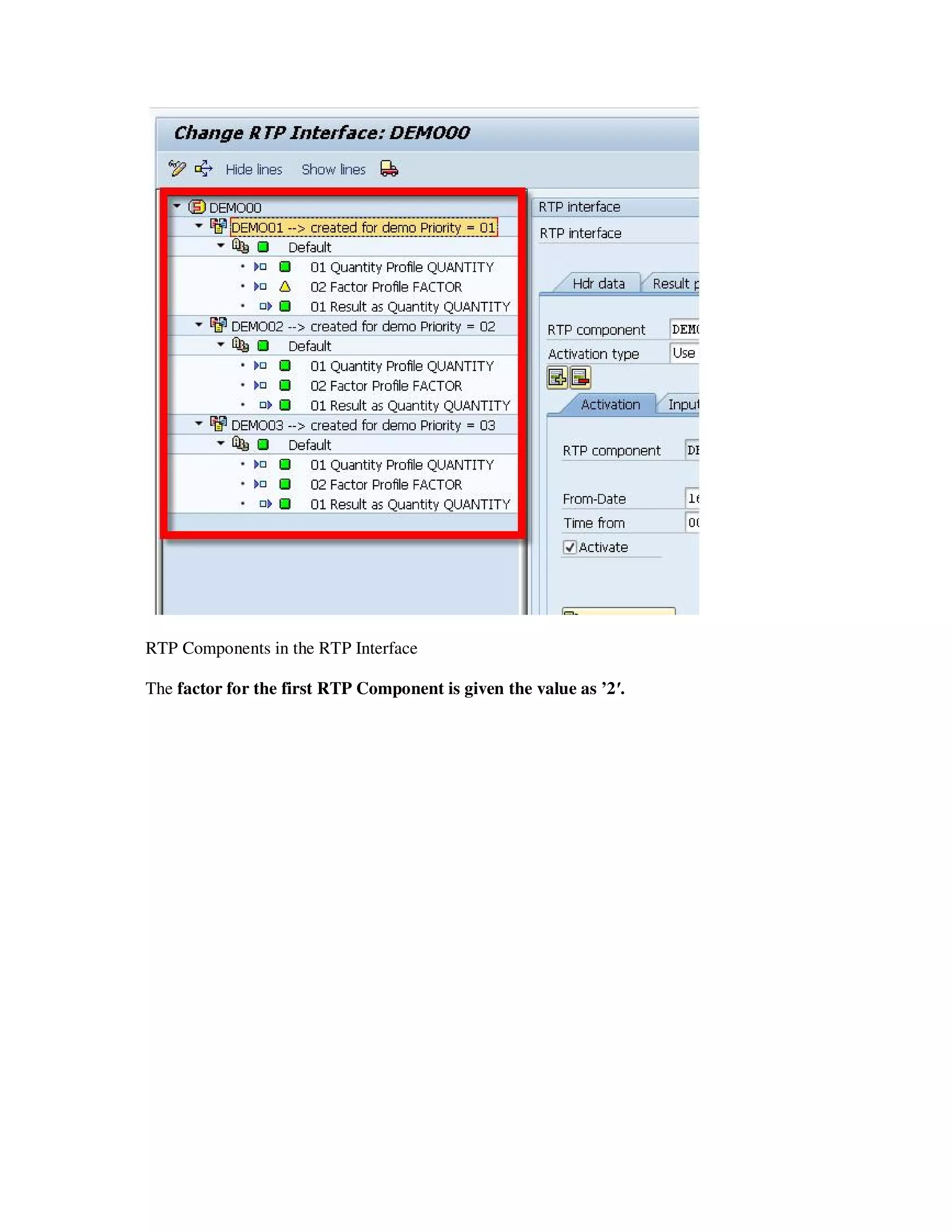 EDM Activation of RTP Components II | PDF