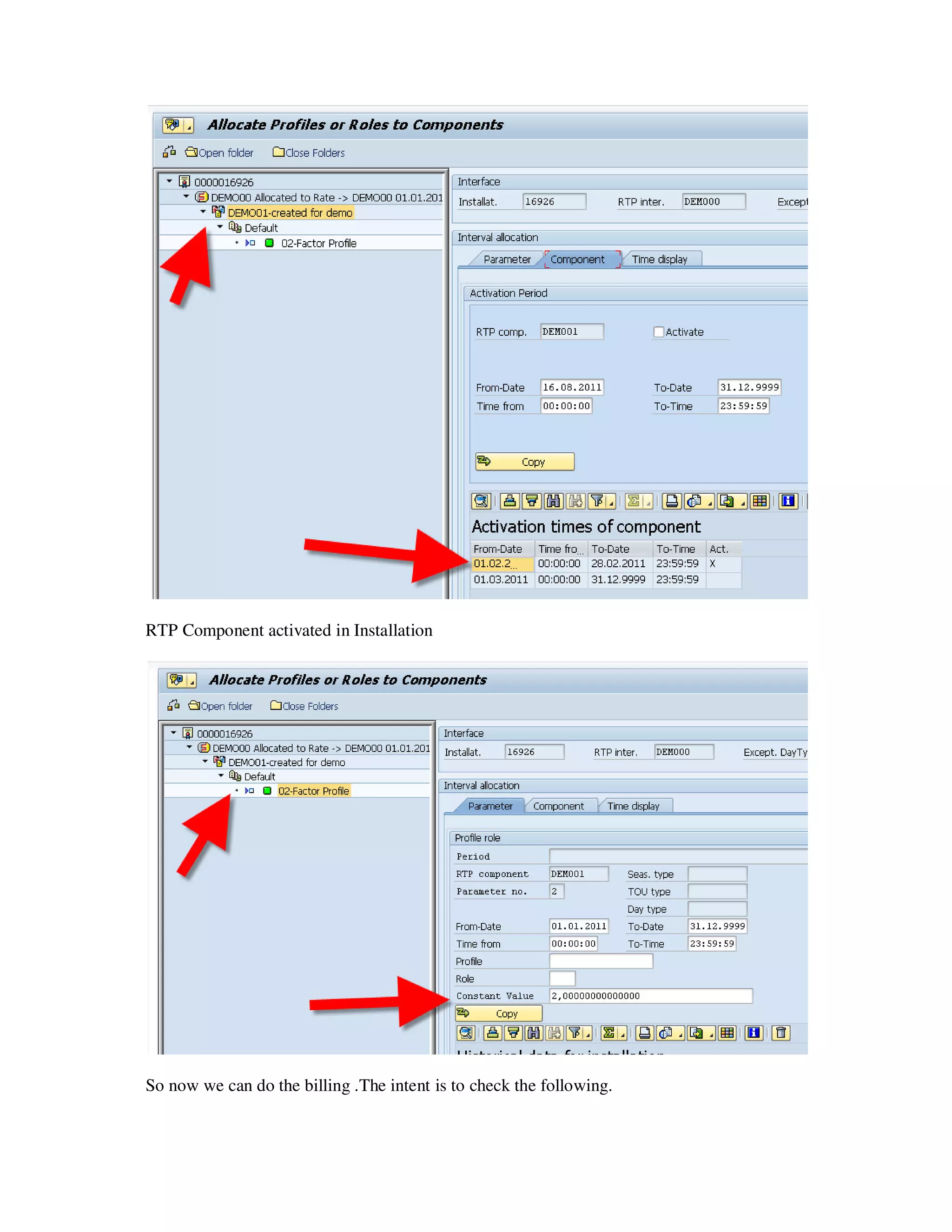 EDM Activation of RTP Components II | PDF