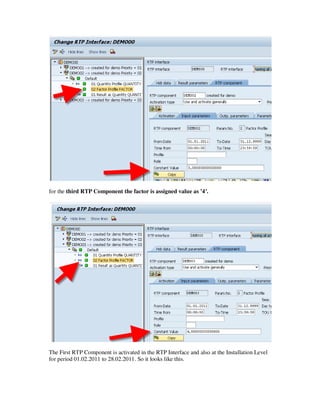 EDM Activation of RTP Components II | PDF