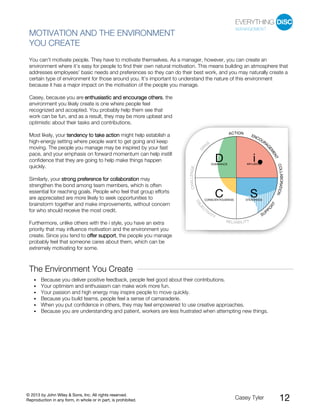 Everything DiSC® Management Profile | PDF