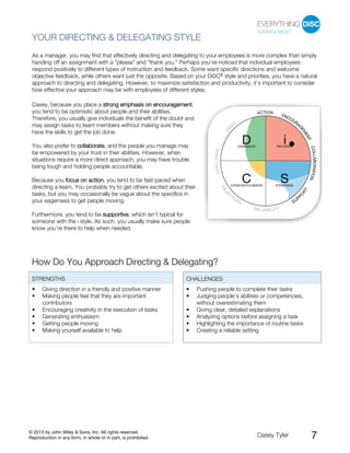 Everything DiSC® Management Profile | PDF