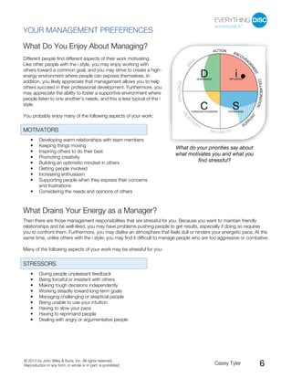 Everything DiSC management sample report | PDF